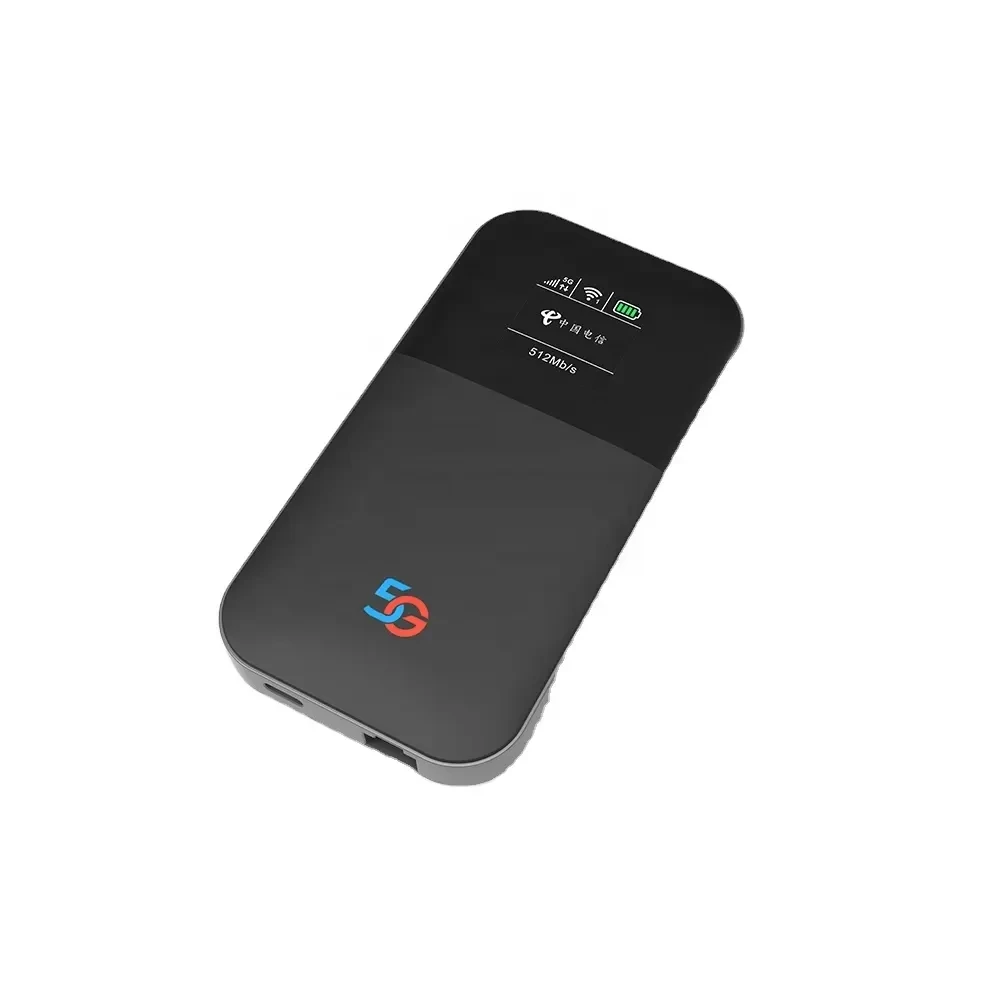 Soft Esim Vsim OEM 5G Cellular Wifi6 Modem with RJ45 Port