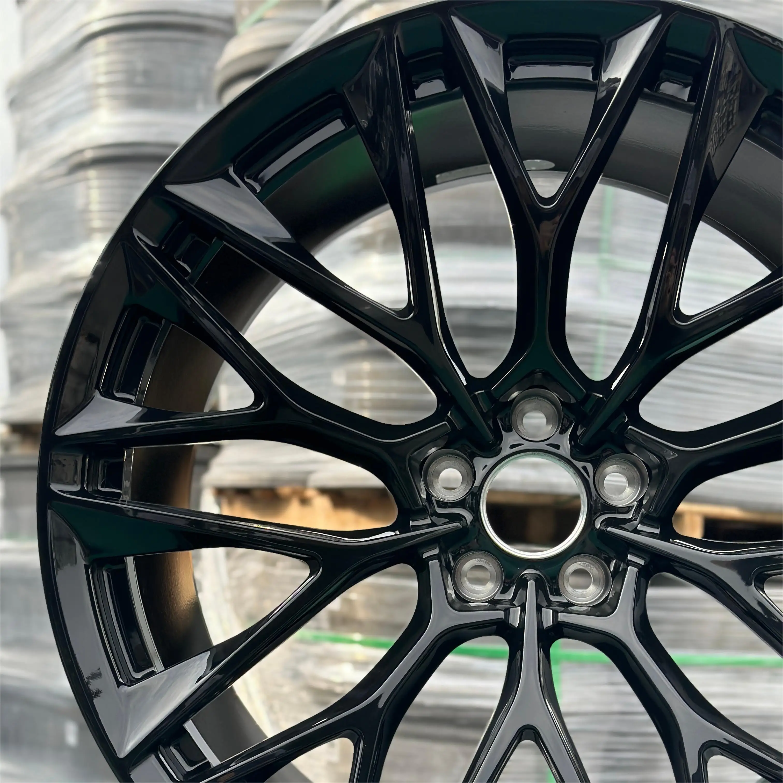 One-piece Matte Black Forged Wheel Custom Wheel Rim 16-30 Inches ...