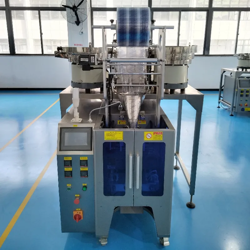 Vibrating Feeder Bowl Counting Packing Machine Film Sealing for Small ...