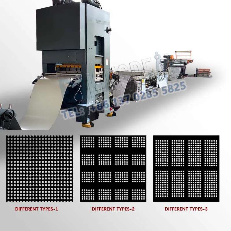 Perforated Metal Sheet Plate Punching Machine Round Hole Expanded ...