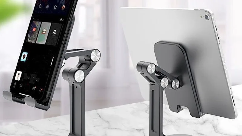 Adjustable Angle Stand Foldable Phone & Tablet Holder Stand ...