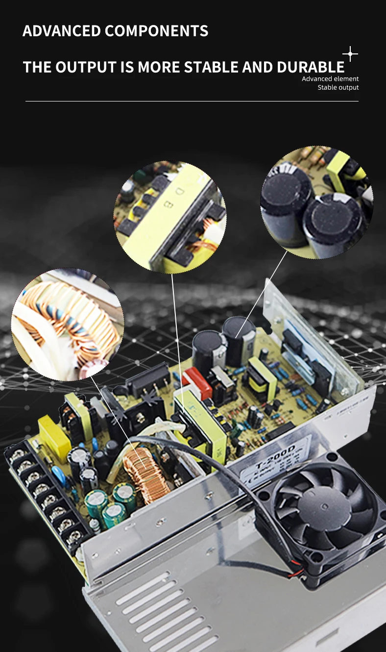 Universal 5v 12v 24v Dc Switching Switch The Power Supply Switching ...