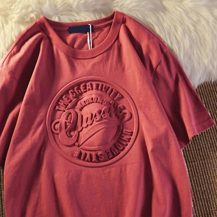 Shop Custom Embossed T-Shirts for Men - 2025 Fashion