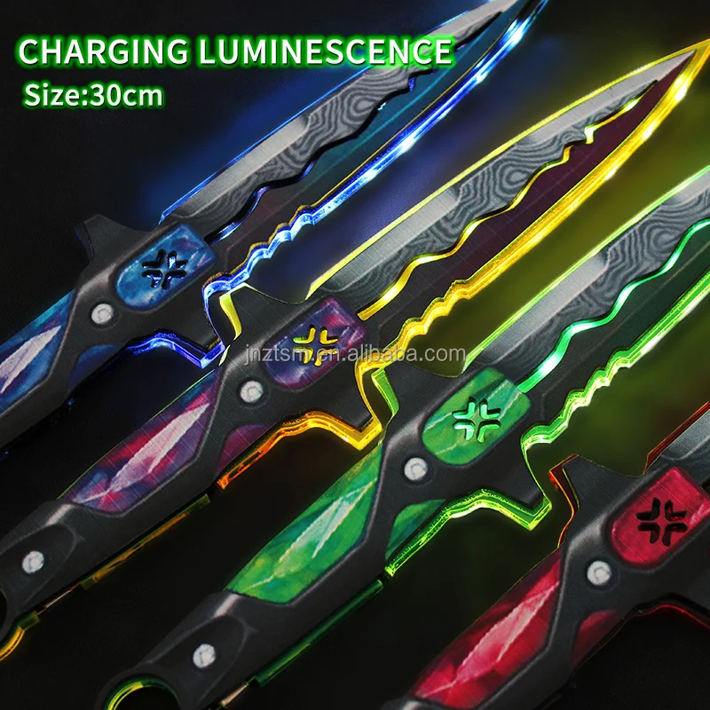 Vct Lock In Valorant 30cm Charging Luminescent Acrylic Led Toys Colors ...