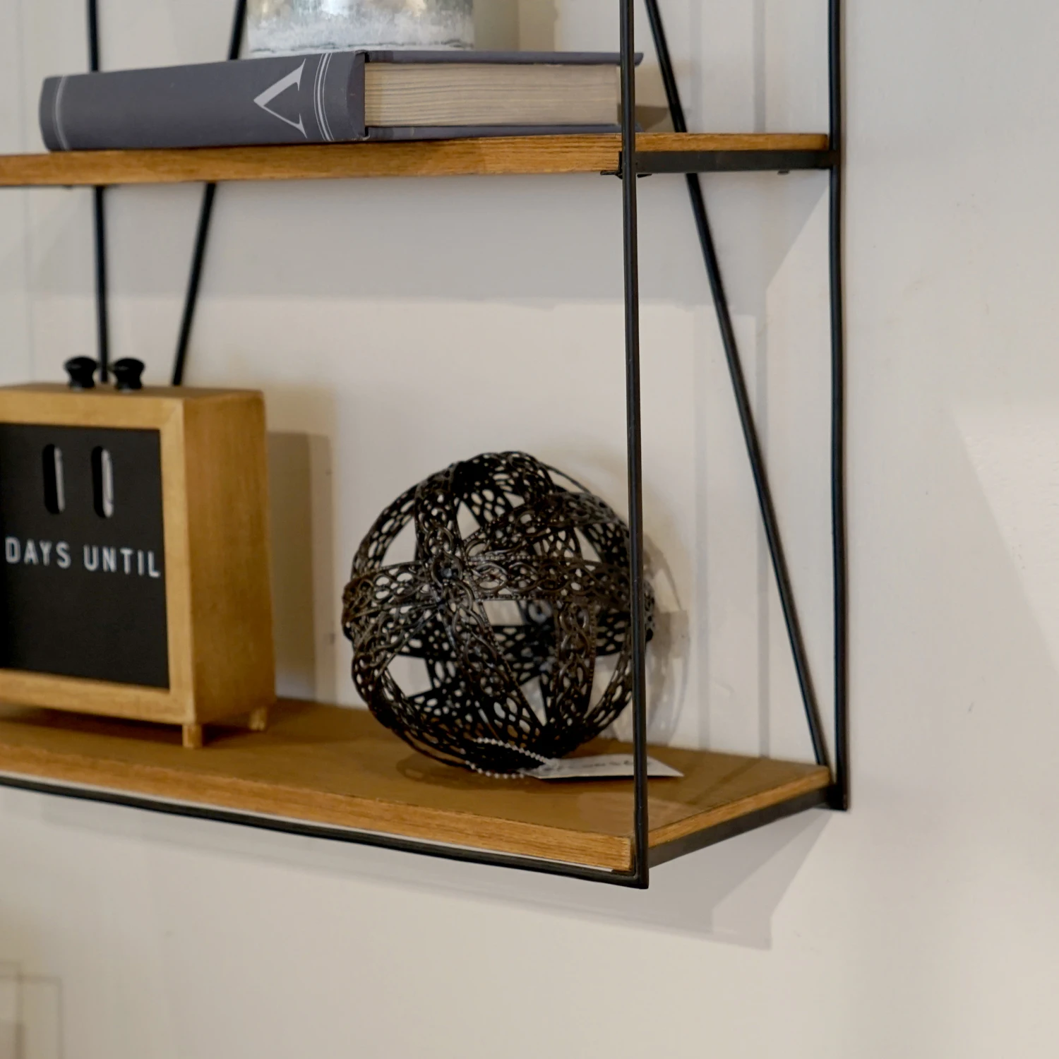 Handmade Arched Wall Shelf Storage Metal Wooden Layered Shelf| Alibaba.com