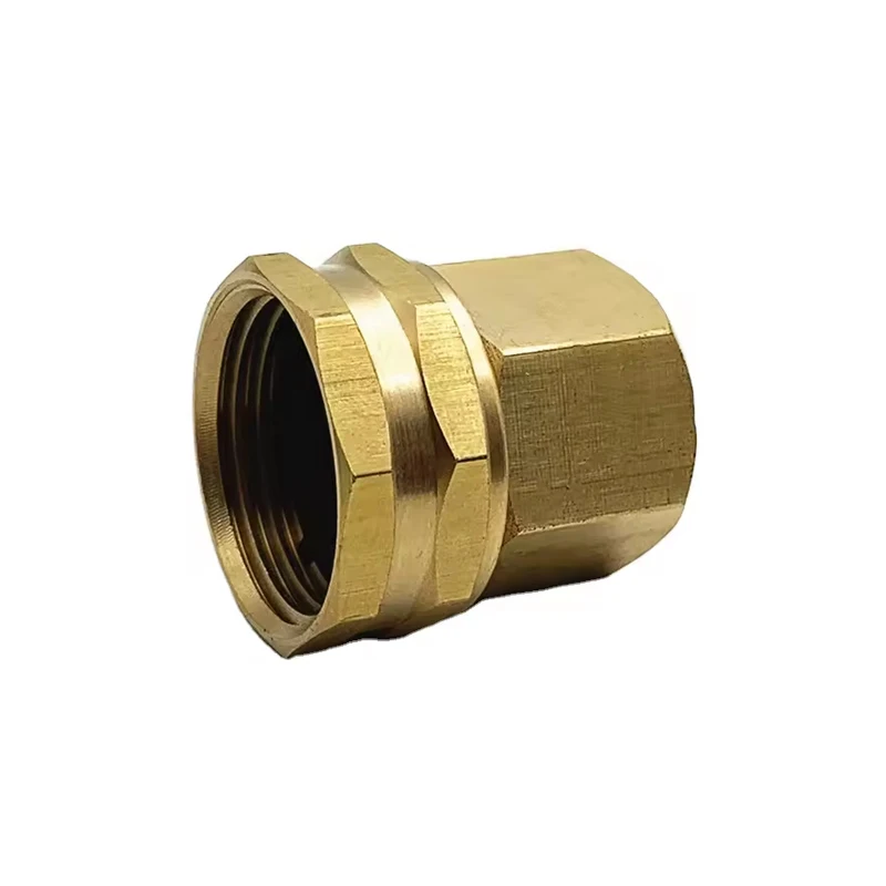 Brass Garden Hose Fitting 3/4'' Ght Female To 1/2'' Npt Female Swivel ...