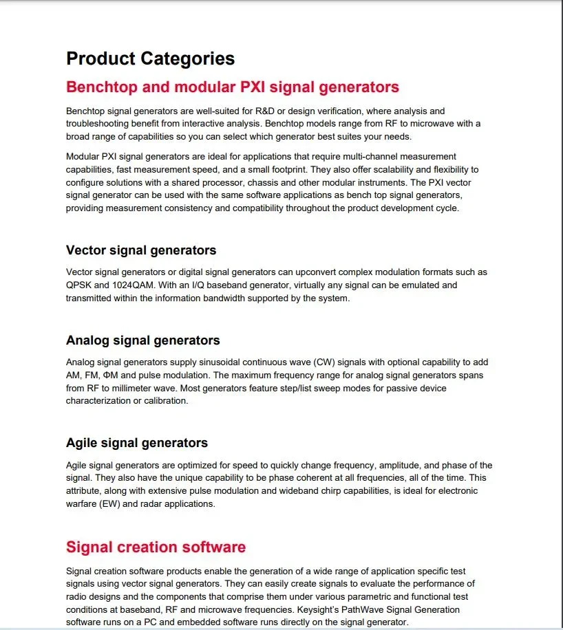 Agilent N5181b 6 GHz RF Analog Signal Generator Frequency Module ...