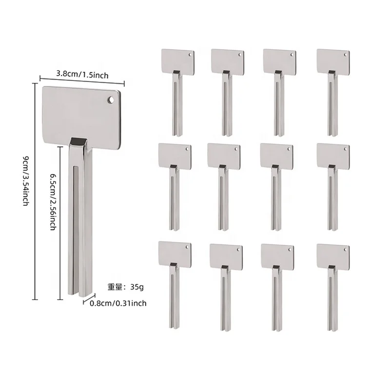 Diy Tube Toothpaste Squeezer Metal Rolling Key Stainless Steel Kitchen ...