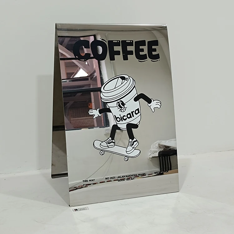 Customized Pattern Free Standing Metal Board Sidewalk Springy Pavement ...