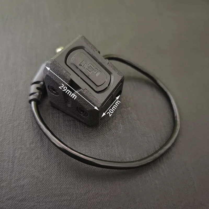 Tactical Flashlight ModButton Mini Pressure Switch M600 M300 PEQ DBAL ...