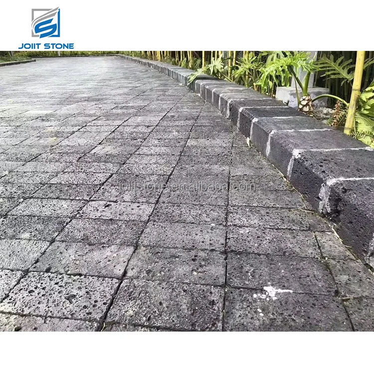 Black Lava Stone Brick Grey Lava Stone - Buy Lava Stone Brick,Grey Lava ...