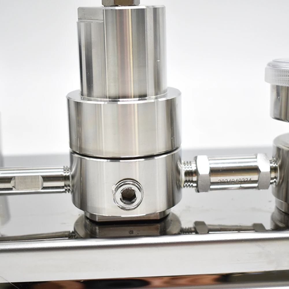 Gas Valve Manifold Panel - Customizable Control Solutions