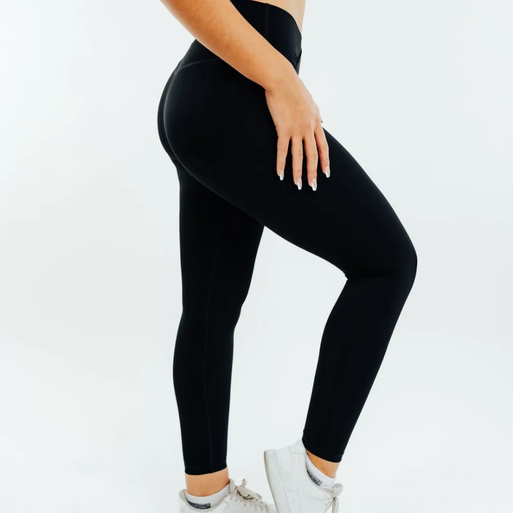 New Premium Running Leggins Butt Lifter Women Gym Active High Waisted V