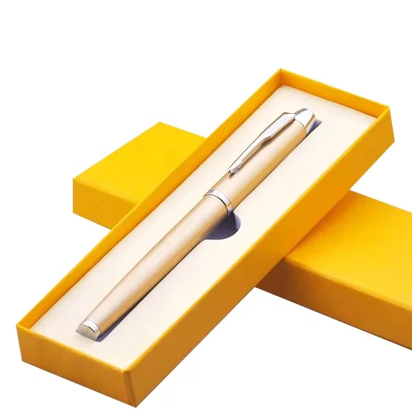 Custom Recyclable Rigid Logo Printing Pens Packaging Gift Box Pen ...