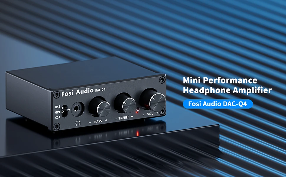 Fosi Audio DAC-Q4 Audio Converter Adapter Mini Stereo USB Gaming DAC ...