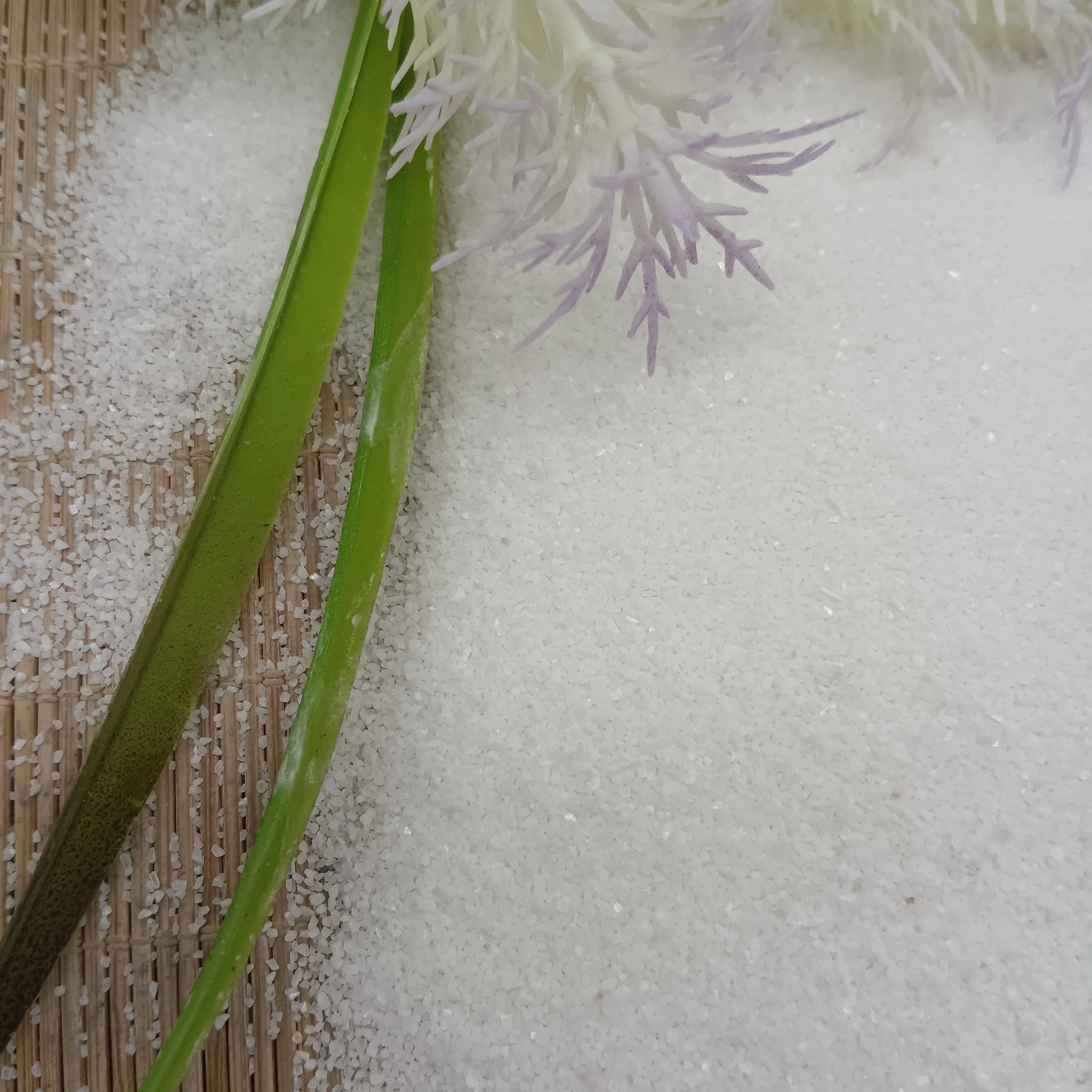 Wholesale High Purity SiO2 Low Iron Nature Quartz White Sand Silica ...