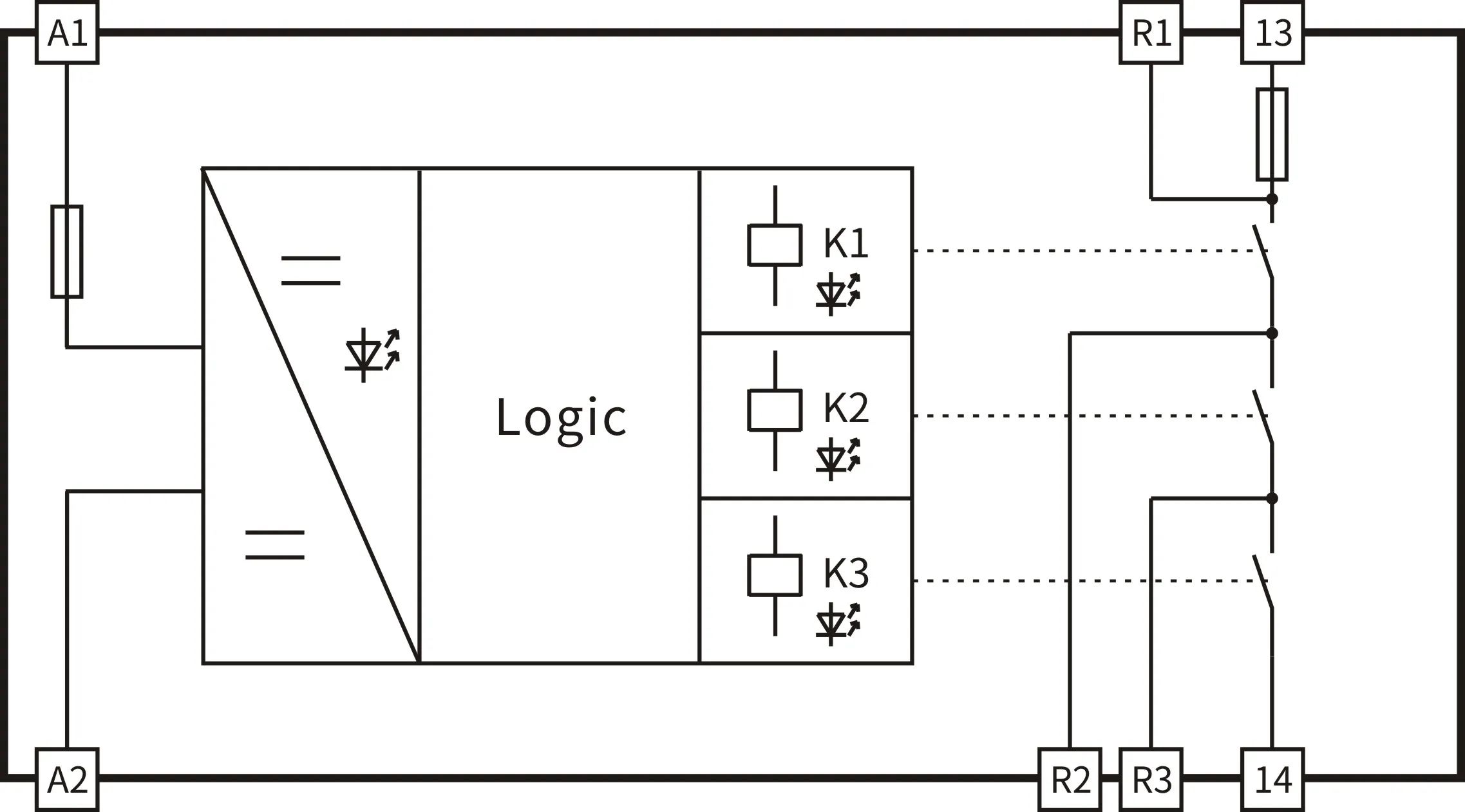 Extensin Module Mechanical System Safety Relay Module CZSR8401-1AR DO ...