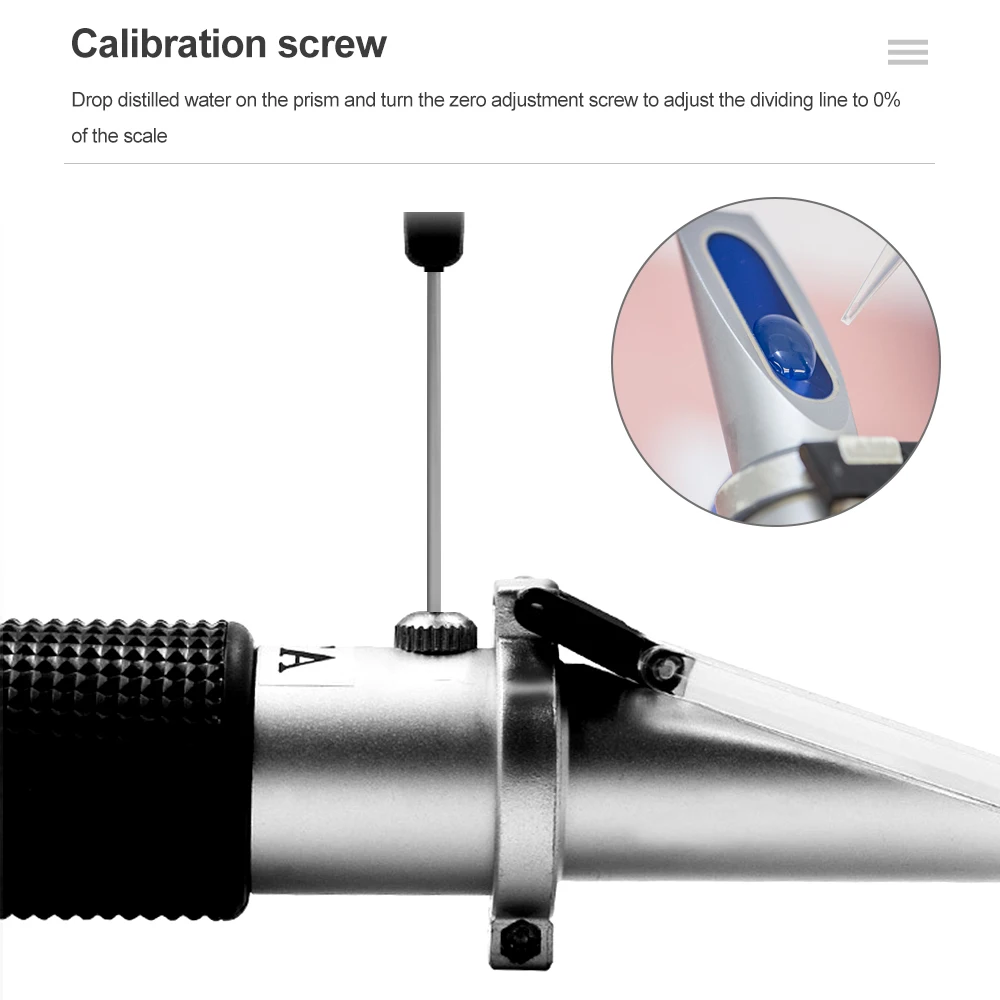 Hand Held 4 In 1 Refractometer Auto Portable 30-35% Urea Concentration ...