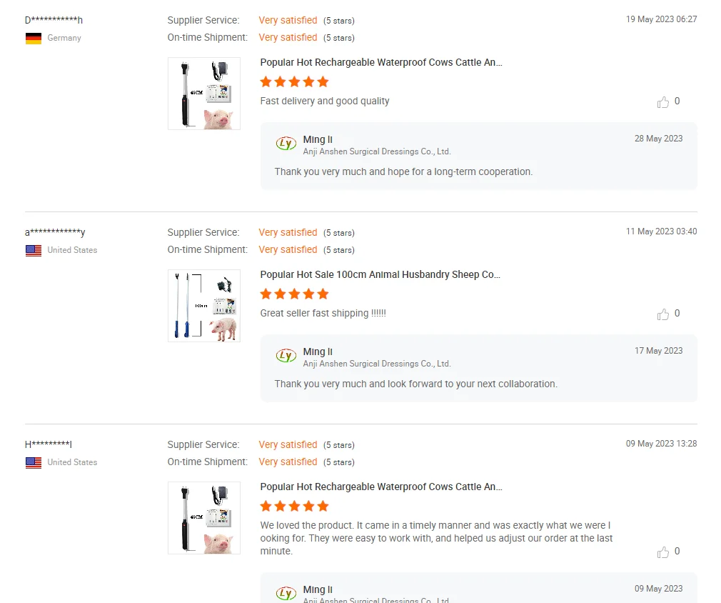 Electric Retractable Pig Cattle Drive Stick For Livestock Farm - Oem