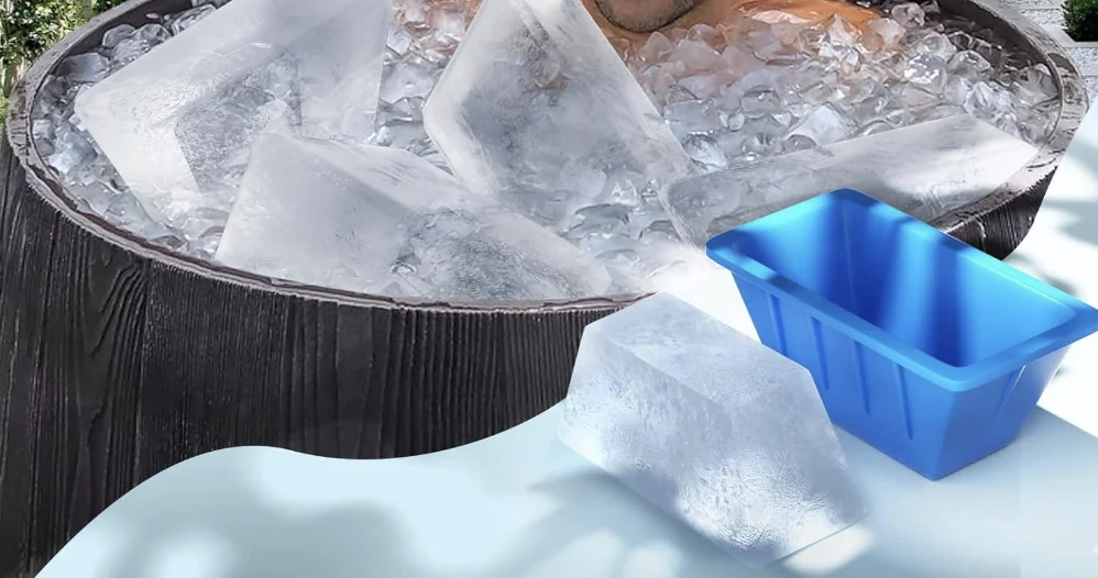 Extra Large Ice Block Mold - Reusable Silicone Ice Maker