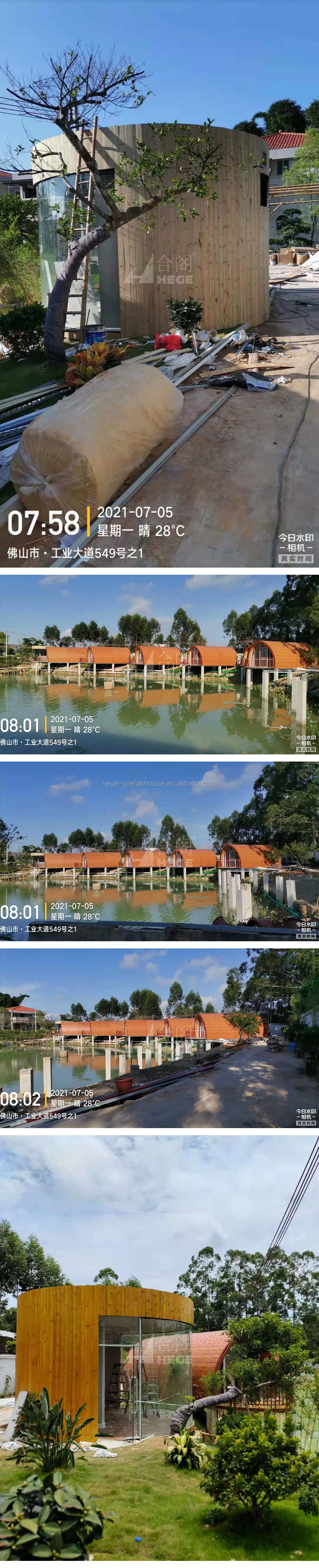 Luxury Prefab House Ready Made Economical Portable Living Tiny Home ...