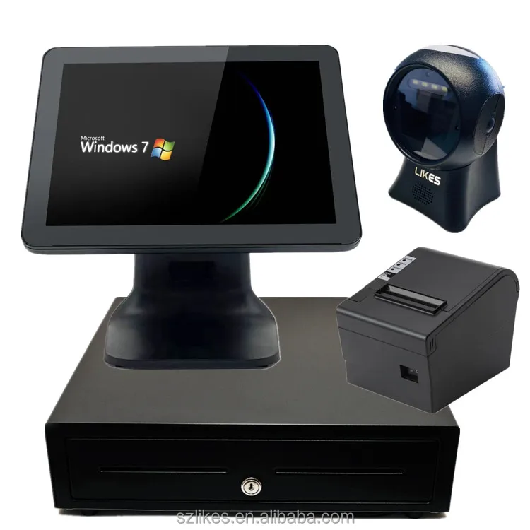 Sistema Pos System Cash Register Pos Machine Cajero Epos System - Buy 15inch Sistema Pos System ...