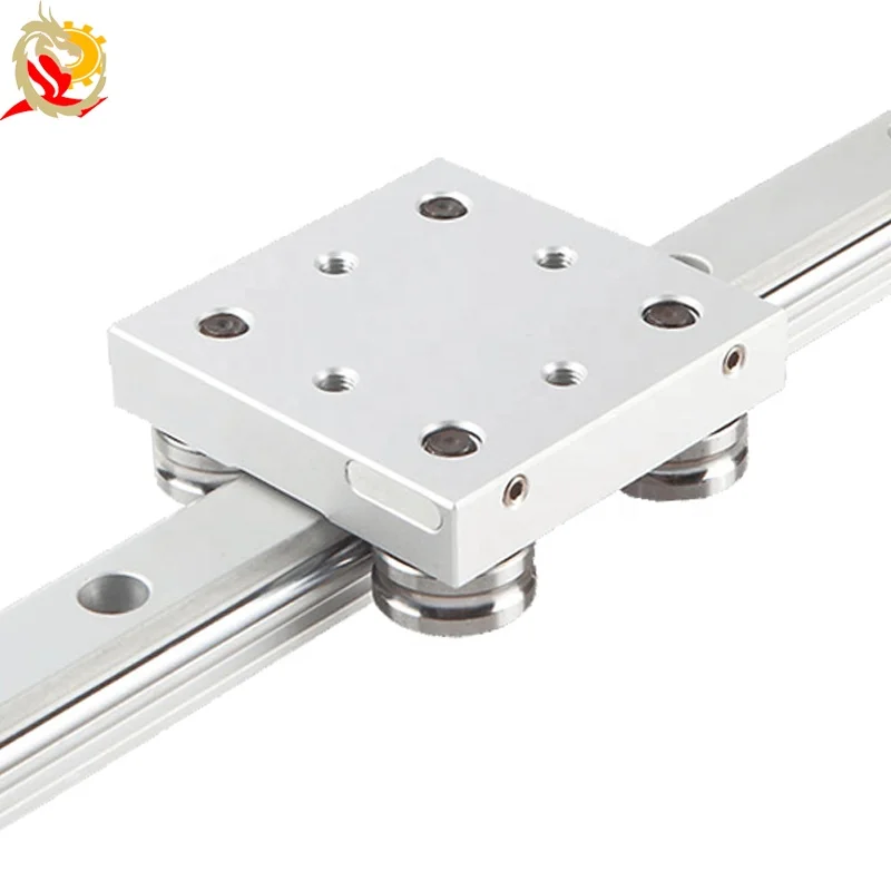 Sbr20 Sbr20uu Sbr20luu Aluminium Linear Ball Slide Rail Circular Linear Motion Guide - Buy ...