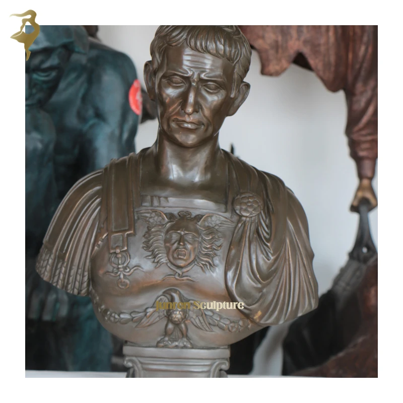 Modern Indoor Outdoor Bronze Ancient Rome Statues Famous Busts ...