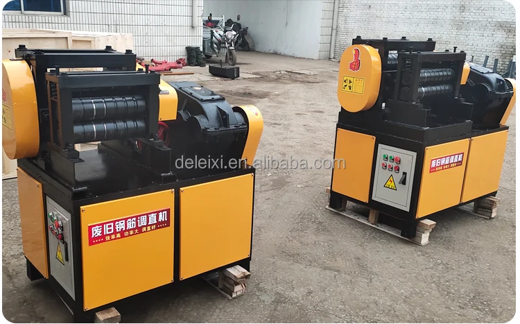 6-25mm Rebar Straightening Machine - DLX 6-14 & More