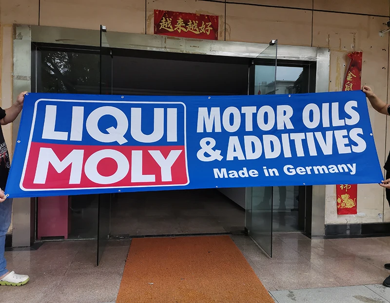 Custom Print Large Stage Backdrop Banner - Polyester Fabric