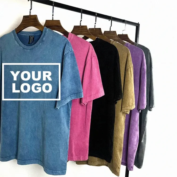Shop Our Custom Cotton Oversized Tshirts - Stone Washed