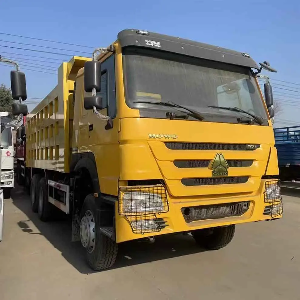 Euro 3 Standard 8x4 HOWO Dump Truck 380HP Weichai Engine Durable Mining ...