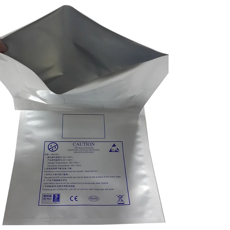 Moisture Barrier Esd Aluminum Foil Plastic Esd Packaging Bag For ...