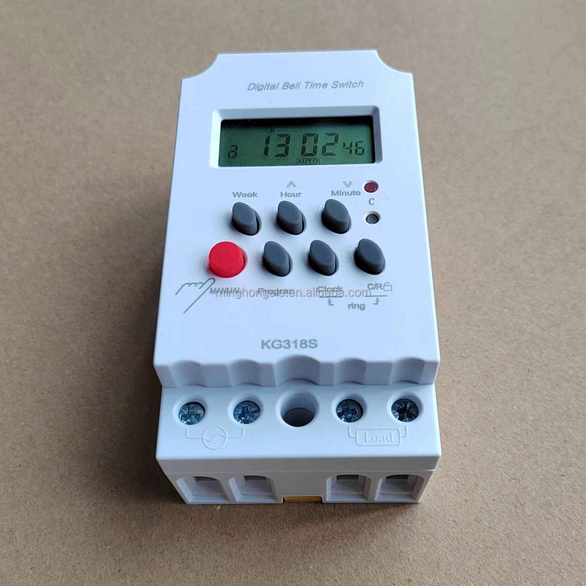 230VAC Automatic Programmable School Bell Timer KG318S