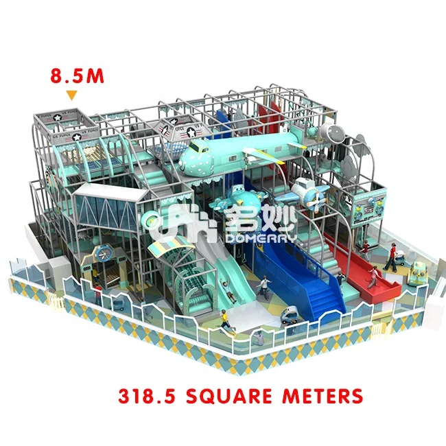 Modern Airplane Design Kidspark Playground Equipment Soft Foam and ...