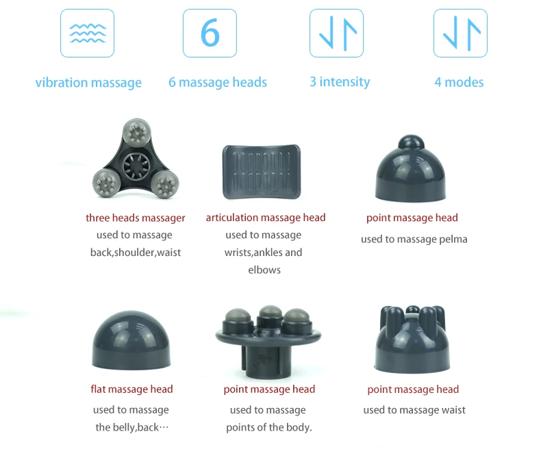 Multi-function Electric Dolphin Massage Machine Hammer Shock Infrared ...