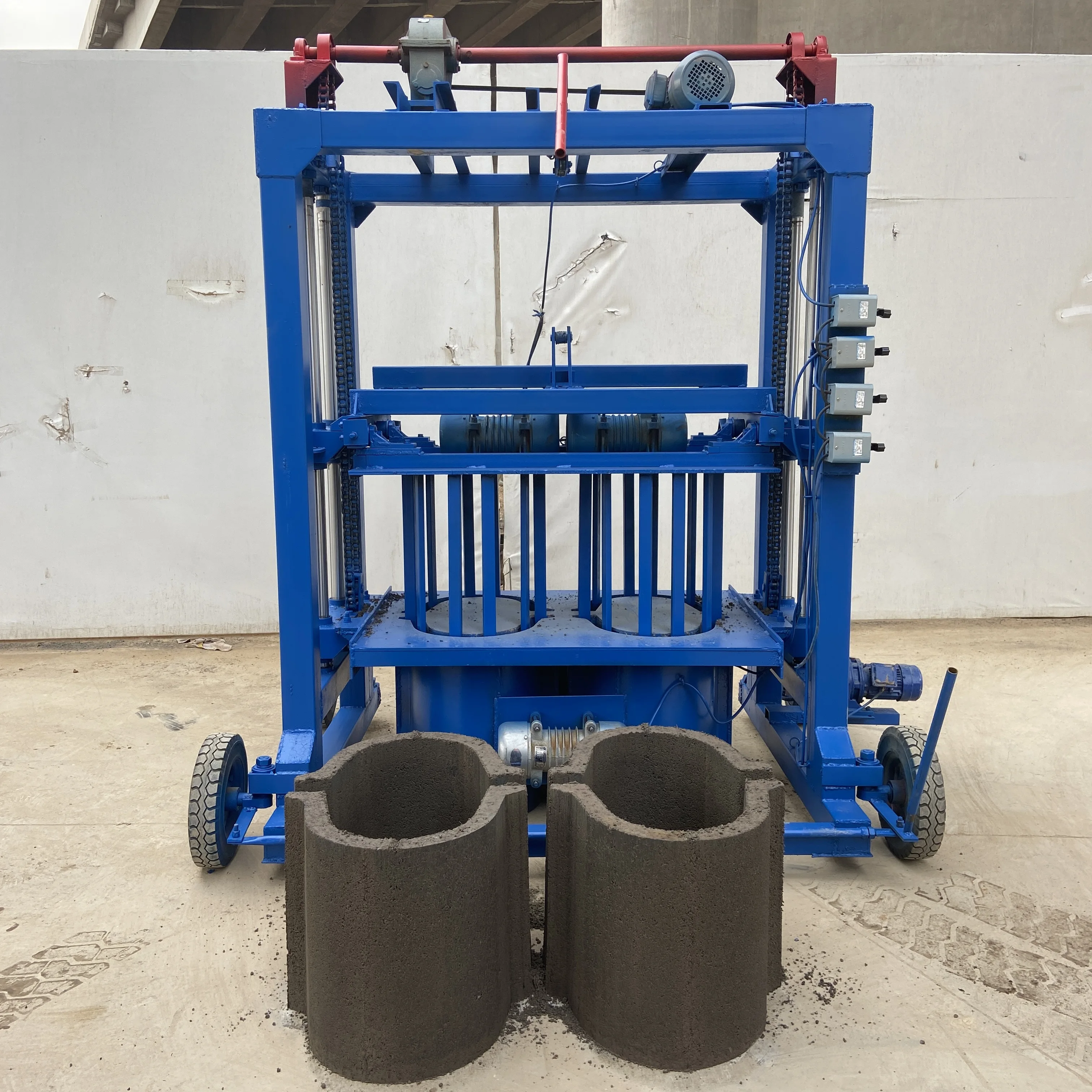 Cement Culvert Inspection Manhole Pipe Making Machine Diameter 1500mm ...
