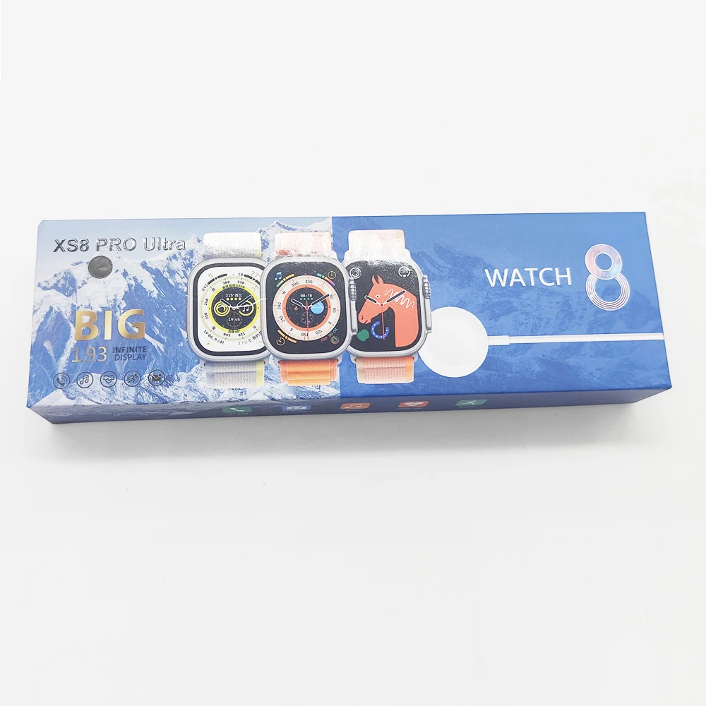 Factory Latest Cheap Series 8 Xs8 Pro Ultra Sport Watch Wireless Charge ...