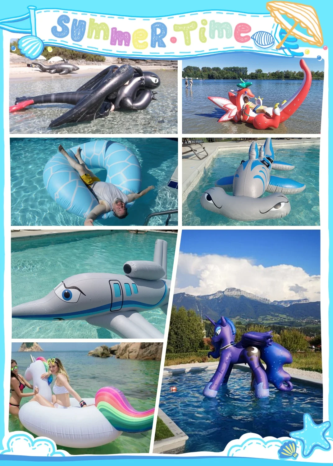 Customized Inflatable PVC Clear Pillow Toy - SPH Balloon