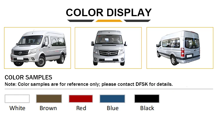 FOTON Toano Mini Bus Cargo Van Buses Euro 4 Tujano 18 Seats