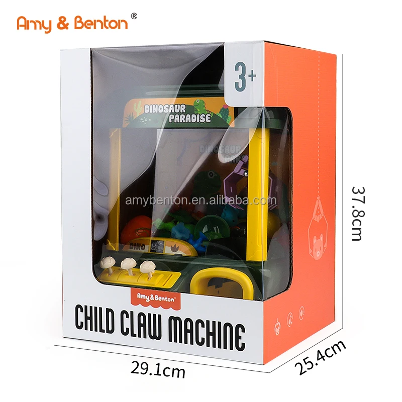 Oem Dinosaur Theme Cool Fun Mini Claw Machine Toy For Kids Arcade Game ...