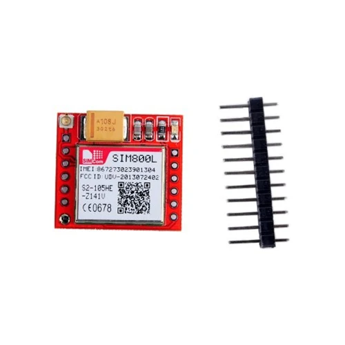 Compact SIM800L GPRS GSM Module with Micro SIM Slot Quad-Band TTL ...