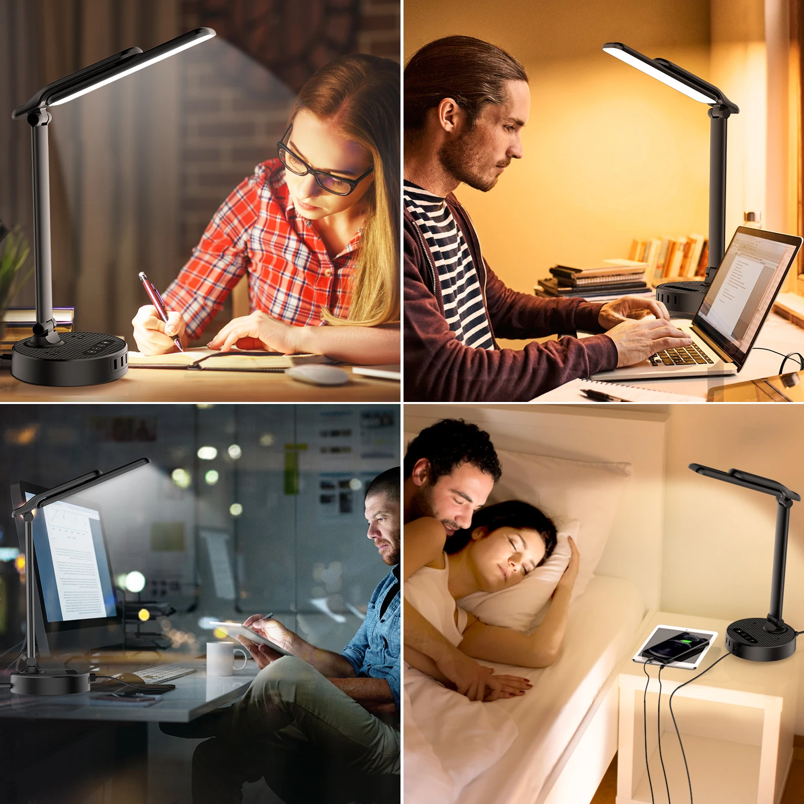 Dl811 Usb Hub Charging Ports Modern Bedroom Children Decorating Light ...
