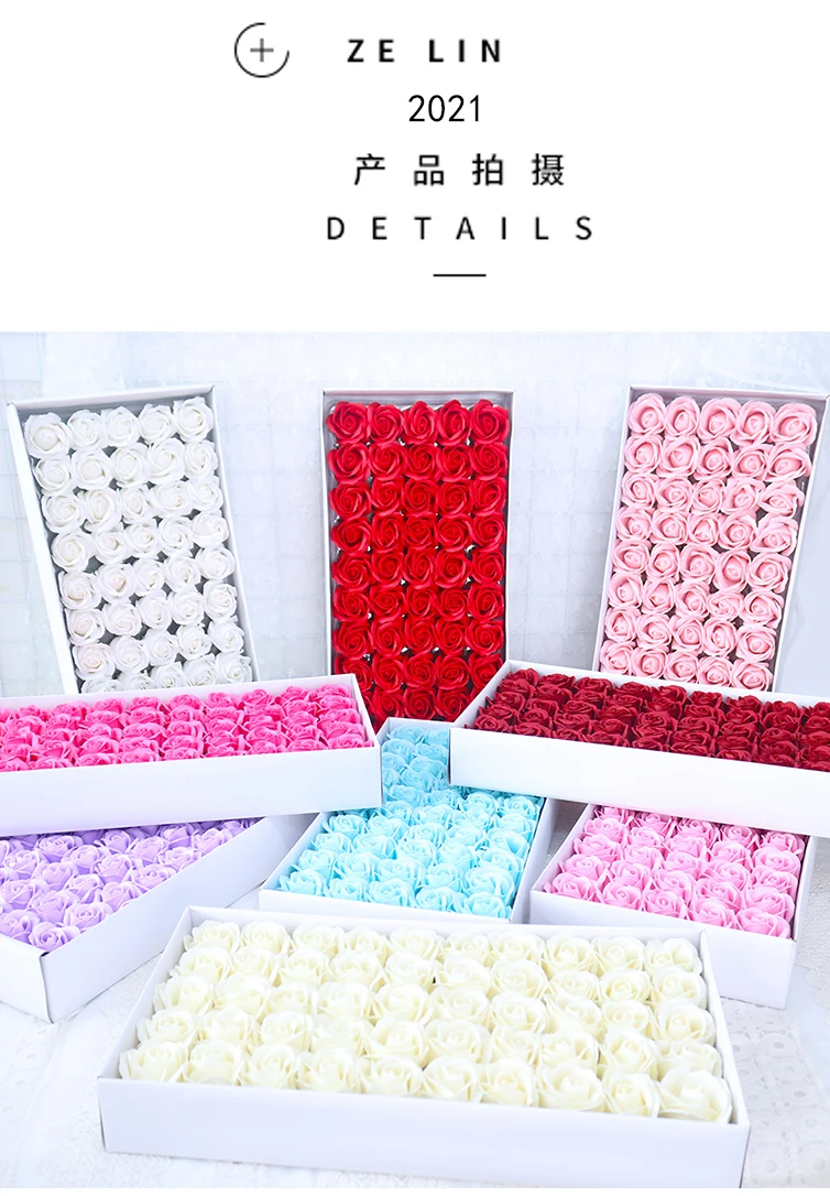 Wholesale 3 Layers Rose Artificial Soap Flower Soap Flowers From China ...