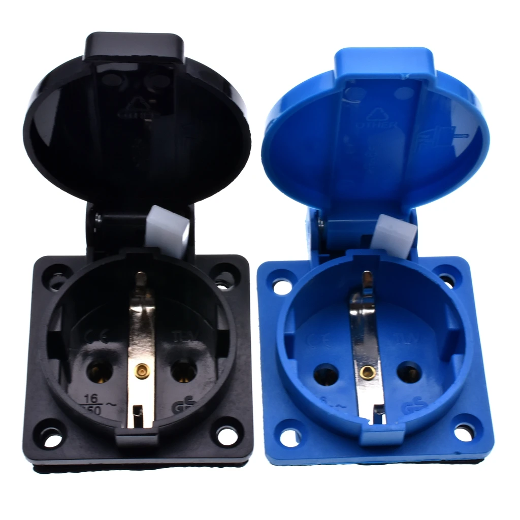 Germany Waterproof Industrial Socket Ac Power Socket German Industrial ...