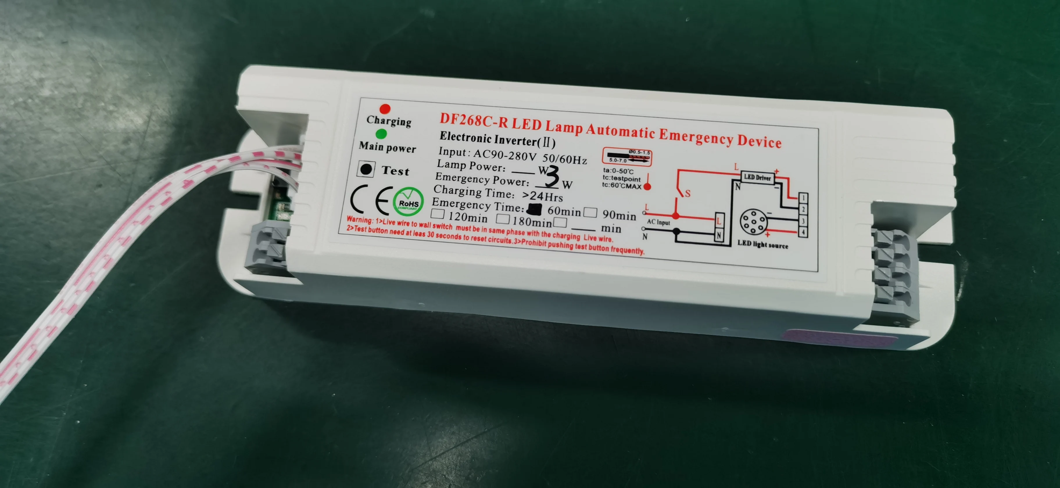 CB Emergency LED Power Supply - 3-40W Conversion Kit