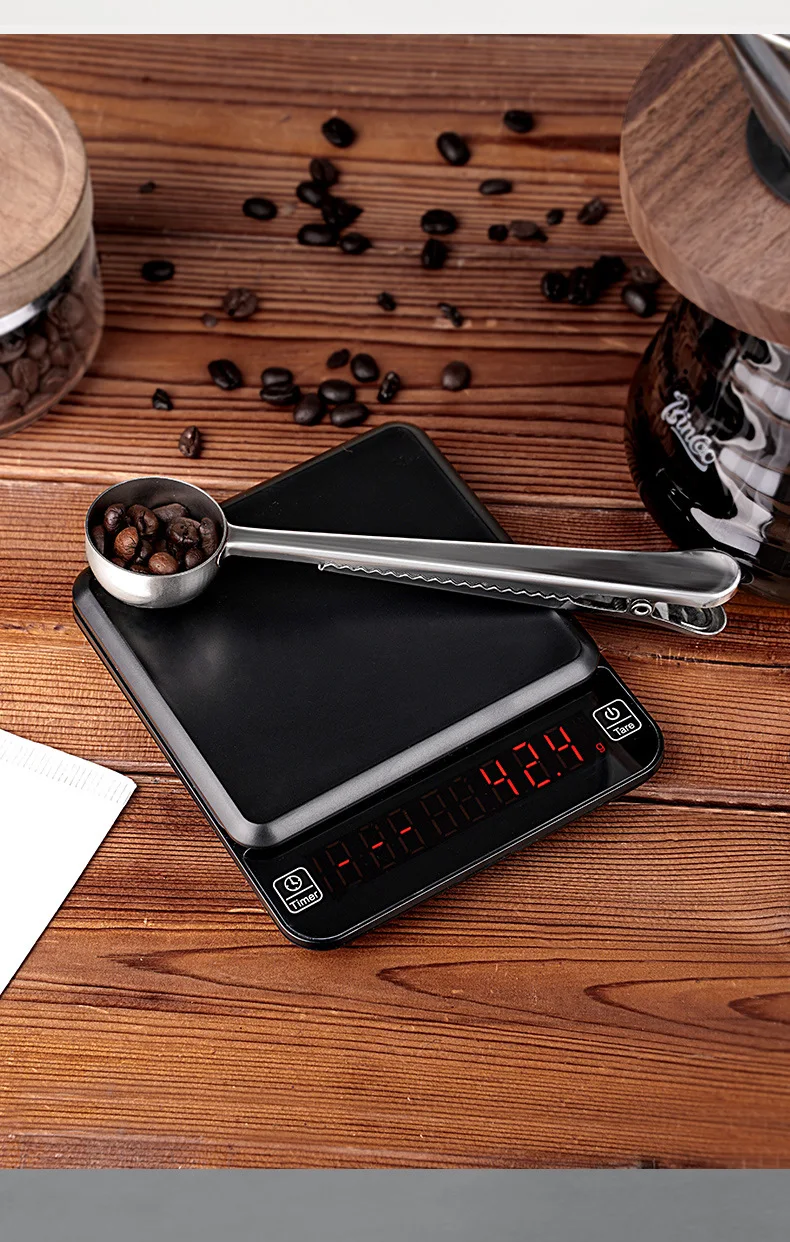 Weighing Electronic Coffee Weighting Electric Kitchen 3kg Digital Scale ...