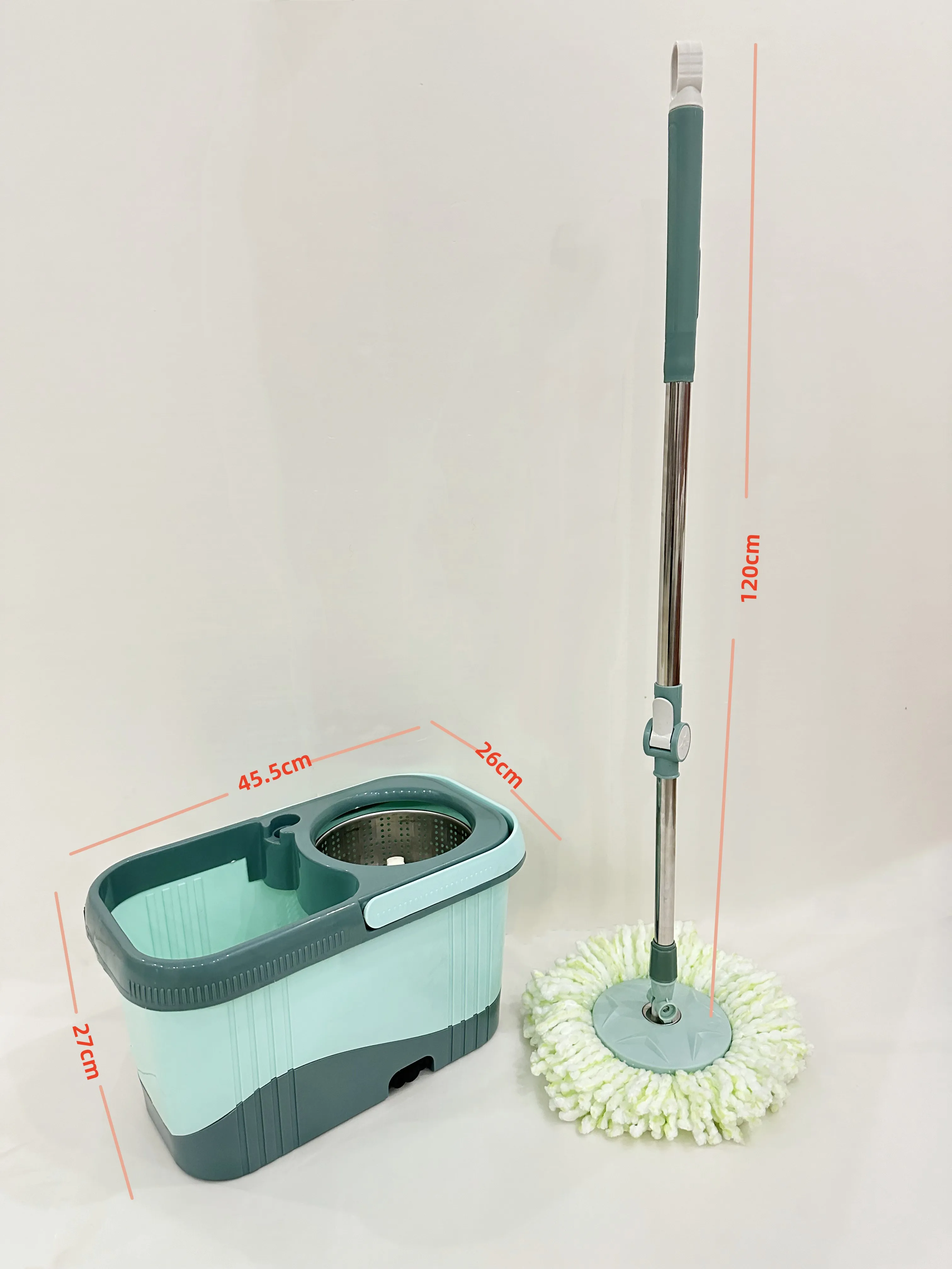 Factory Rotating Clean Microfiber Spinning Retractable Mops 360 Degree ...