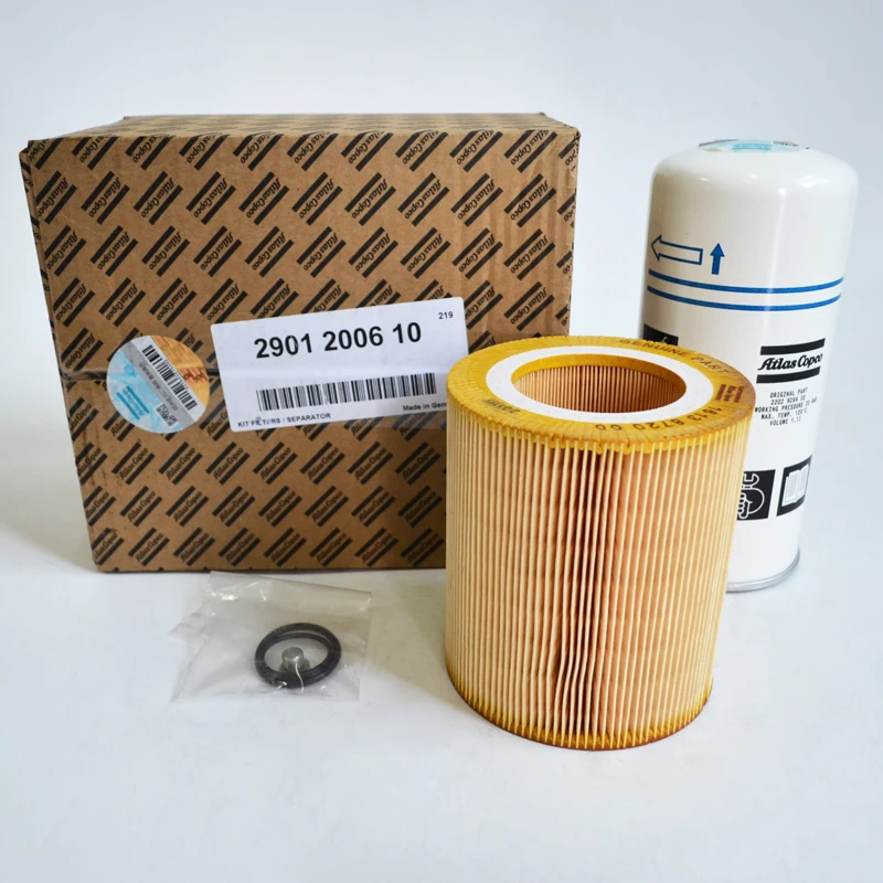 Atlas Copco Series 2901200610 Metal Air Compressor Parts Cylinder Oil ...