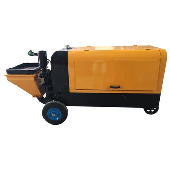 Big Model Hydraulic System Cement Mortar Spraying Machine Wall Mortar ...